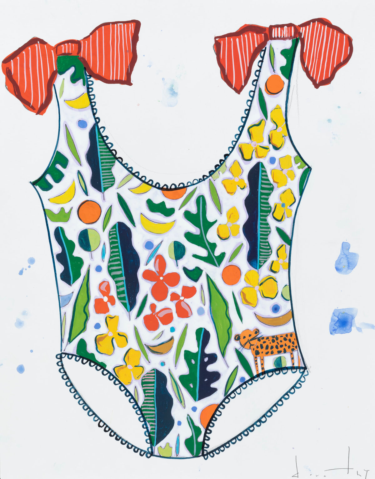 THE TABITHA ORIGINAL PAINTING | Dorothy Shain